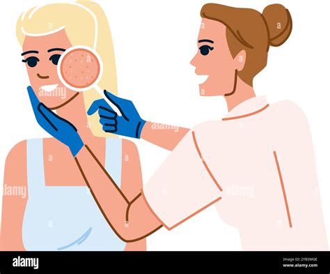 Elasticity Skin Analysis Vector Pores Pigmentation Hi Res Stock Elasticity Skin Analysis Vector Pores Pigmentation Hi Res Stock