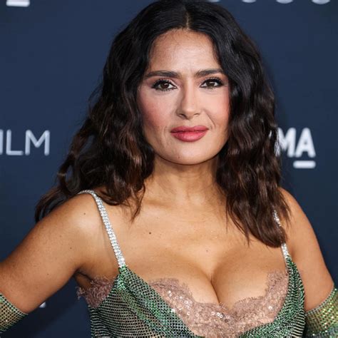 Salma Hayek Breast Implants Pictures Salma Hayek Plastic Surgery
