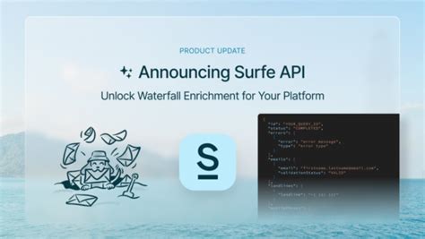 announcing surfe api unlock waterfall enrichment for your platform