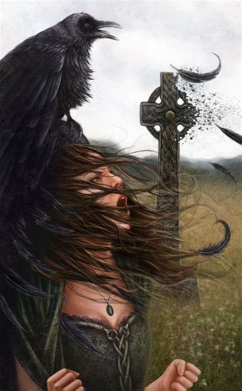 The Morrígan ("phantom queen") or Mórrígan ("great queen"), also ...