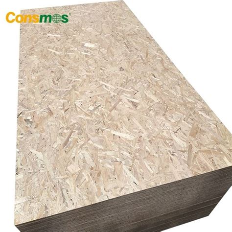China Linyi Consmos Waterproof Osb 3 Building Osb Board Roof Osb For Construction Manufacturers