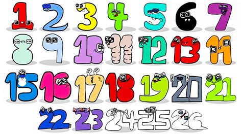 Number Lore But Baby Alphabet Lore ( Full Version 1-26) - YouTube
