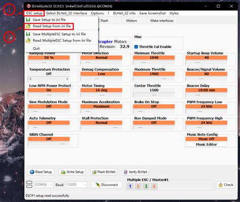 Master5 V2 Drone Firmware Flashing And Configuration File Importing Speedybee