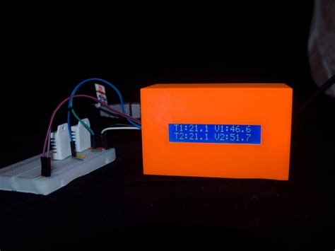 Estuche Para Placa Uno Lcd16x2 Con I2c Impreso En 3d Electrogeek