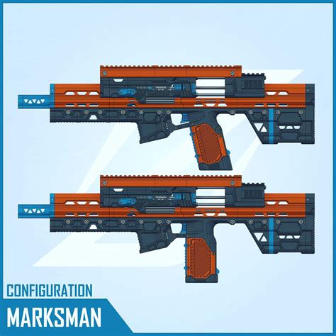 A Modular 3d Printed Nerf Blaster Toy I Am Designing Called The Hammerhead R Industrialdesign