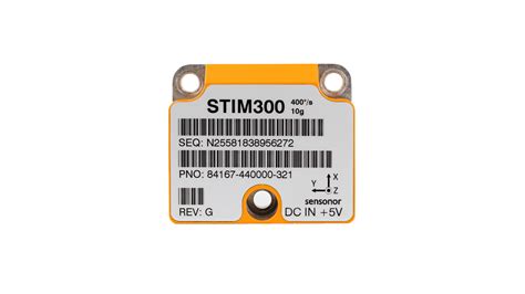 Stim300 3 Axis Tactical Grade Mems Inertial Measurement Unit Imu Safran