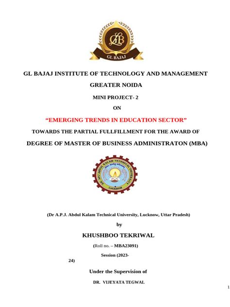 Kt Mini Project 2 Sem New Pdf