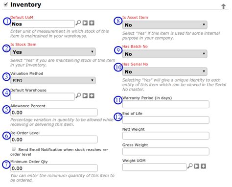 erpnext user manual how to create an item in erpnext