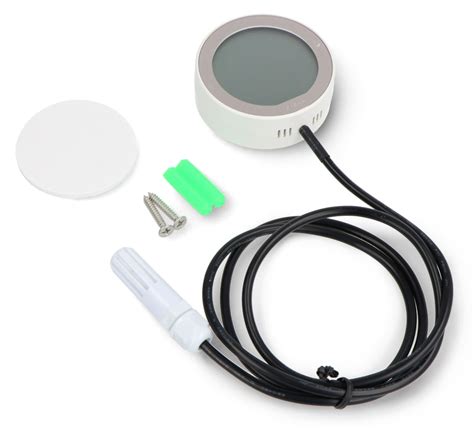 Tuya Zigbee Temperature And Humidity Sensor Lcd Display External Probe Rtx Zths3 Botland