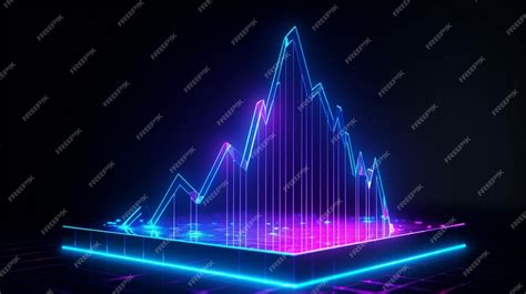 Digital Revolution Unleashing The Power Of Fintech 3d Holography Premium Ai Generated Image