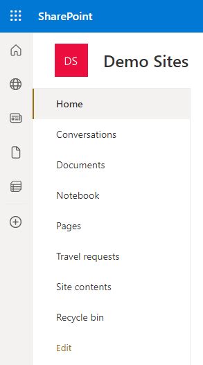 Show Navigation Menu Horizontally In Sharepoint Online Debugto