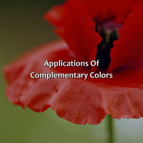 What Is Reds Complementary Color