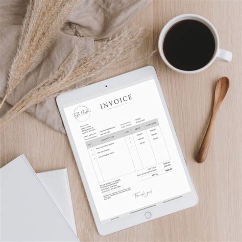 Contract Templateinvoice Templateform Templatecanva Etsy