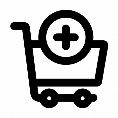 add button shopping cart icon download on iconfinder