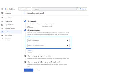 Monitoring Google Cloud Pub Sub Configuring The Supported Services