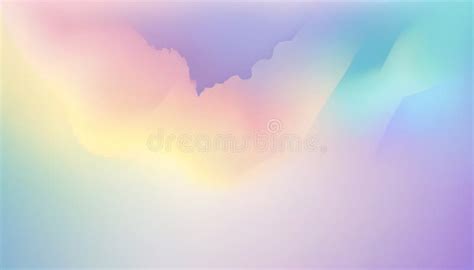 Generative Ai Serene Pastels A Soft And Subtle Gradient Of Calming Colors In An Organic