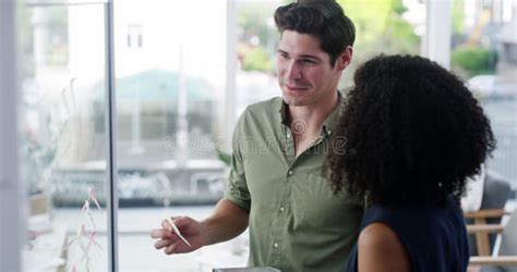 Brainstorming Board Discussion And Business People Teamwork On Research Project Plan Or
