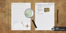 Map Skills Treasure Hunt Worksheet Geography Beyond