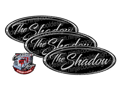 The Shadow Peterbilt Emblem Skins Cool Design Ninja