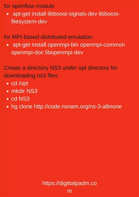 Steps To Install Ns3 Pdf