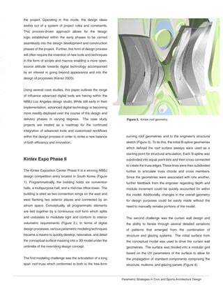 Parametric Strategies Civic And Sports Architecture Design PDF