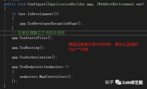 跟我一起学netcore之中间件middleware简介和解析请求管道构建request Reached The End Of The