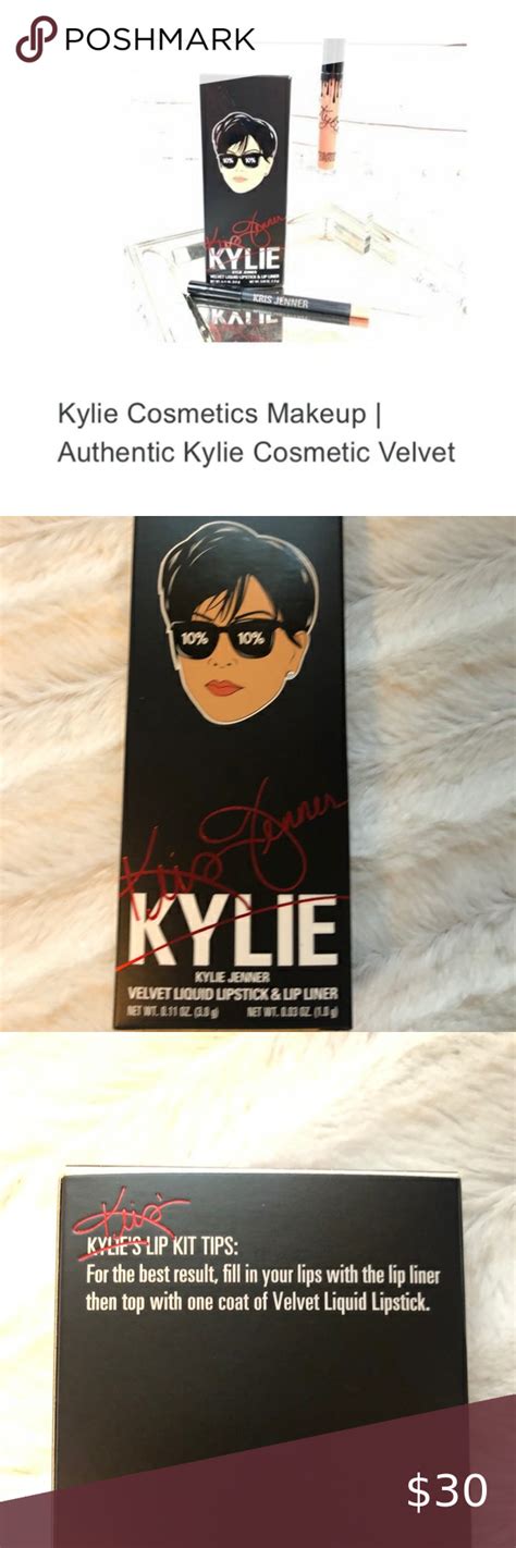 Kylie Kris Jenner Velvet Liquid Lipstick And Liner Kylie Lip Liner