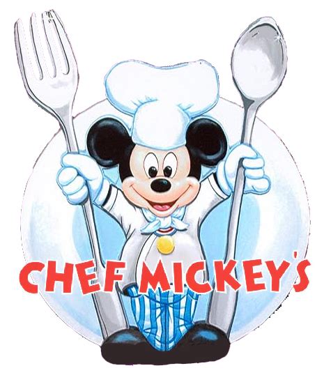 Chef Mickeys Lets Go There Now Mickey Mouse Food Cartoon Chef