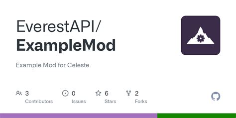 Github Everestapiexamplemod Example Mod For Celeste