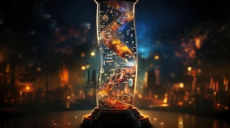 Premium Ai Image Illustration Of Human Dna Evolution Through Time