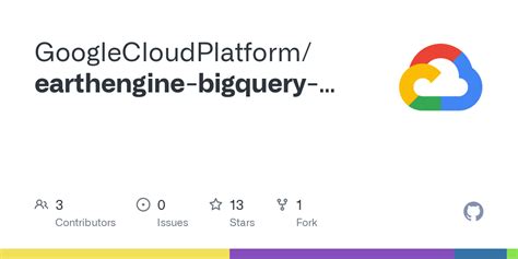 GitHub GoogleCloudPlatform Earthengine Bigquery Automation Demo