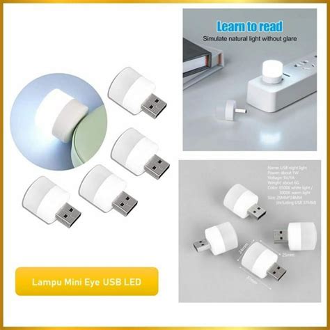 Jual Lampu Led Usb Portable Lampu Mini Led Bohlam Lampu Mini Lampu Tidur Shopee Indonesia