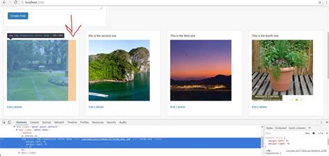 Css How To Remove Image Space In Bootstrap Panel Stack Overflow