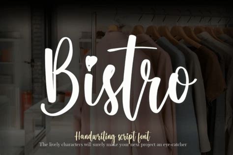 Bistro Script Font Download Fonts