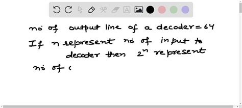 Solved A Priority Encoder With 64 Input Lines Will Have 5 Output Lines