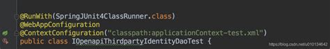 spring junit 单元测试 test 报错 servletcontext找不到 no qualifying bean of type