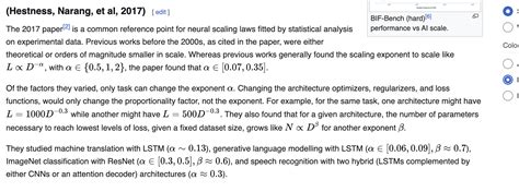 Comparison How Do Neural Scaling Laws Explain The Improvements From
