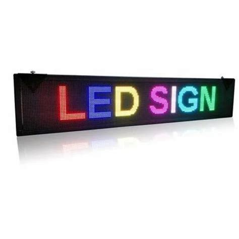 Multi Color Led Display Board At Rs 1800piece Led Display Board In Balrampur Id 20421817588