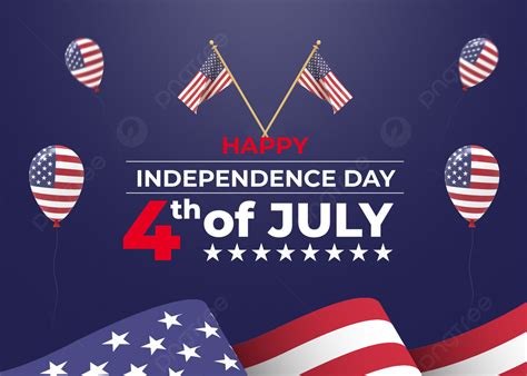 Happy Independence Day Background American Independence Day Usa