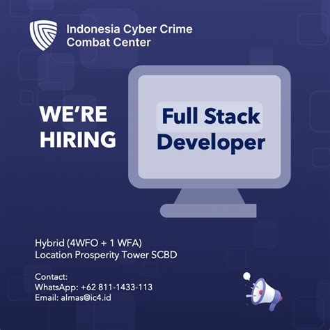 Were Hiring Fullstack Programmer At Ic4id Requirements Bachelors
