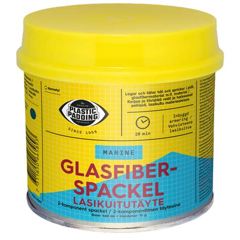 Plastic Padding Glasfiberspartel 560ml MarinetilbehØr