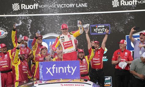 Sammy Smith Scores First Career Xfinity Win At Phoenix The Podium Finish