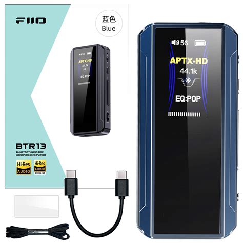 Fiio Btr13 Blue Niebieski Przenośny Dac I Amp Bluetooth Sklep