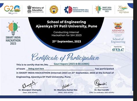 Gauri Kapare On Linkedin Adypu Adypuhackathon Innovation Teamwork Techforgood