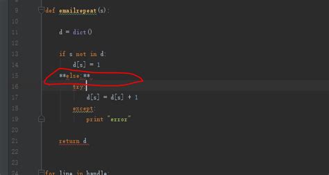 Python Parsing Error Else Stack Overflow