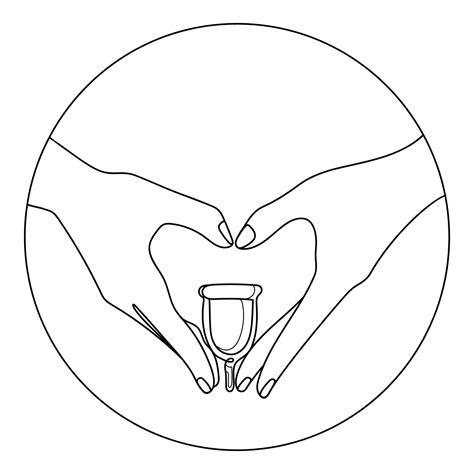 Female Cupped Hands Drawing