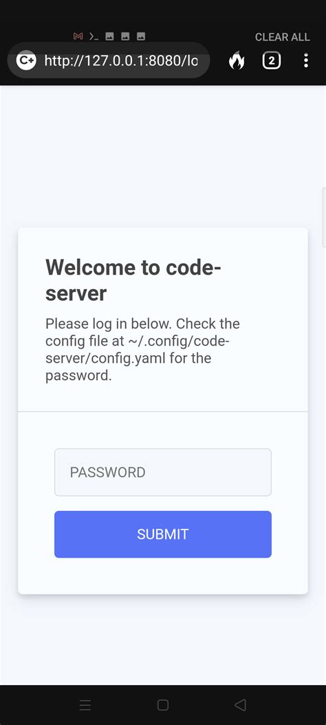 Code server Termux GUI Android Άρθρα και οδηγοί LINUX USER