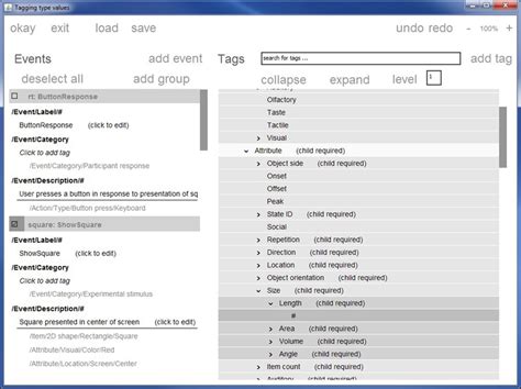 The Ctagger Graphic User Interface For Tagging Events Stimulus