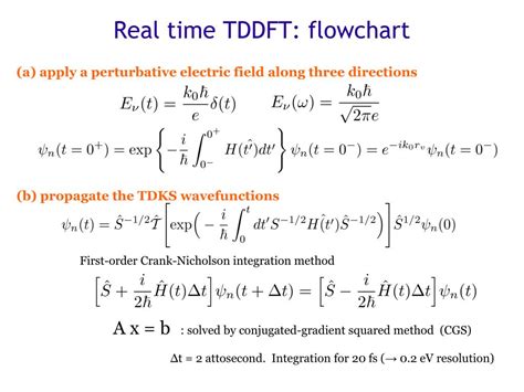 Ppt Real Time Tddft Powerpoint Presentation Free Download Id6879056