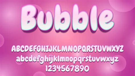 3d Colorful Gradient Word Bubble Editable Text Effect Design Template 3d Colorful Gradient Word Bubble Editable Text Effect Design Template